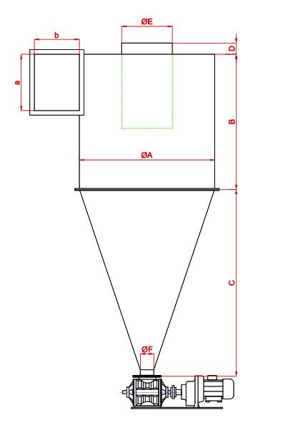 Aspiration Cyclone - Unormak Değirmen Makineleri